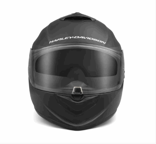 H-D Brawler Carbon Fiber X09 Full Face with Sun Shield - LAZYBOYZ