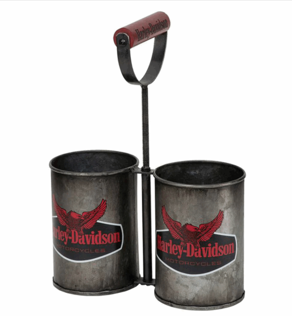 HARLEY-DAVIDSON® WINE BOTTLE CADDY - LAZY BOYZ AS
